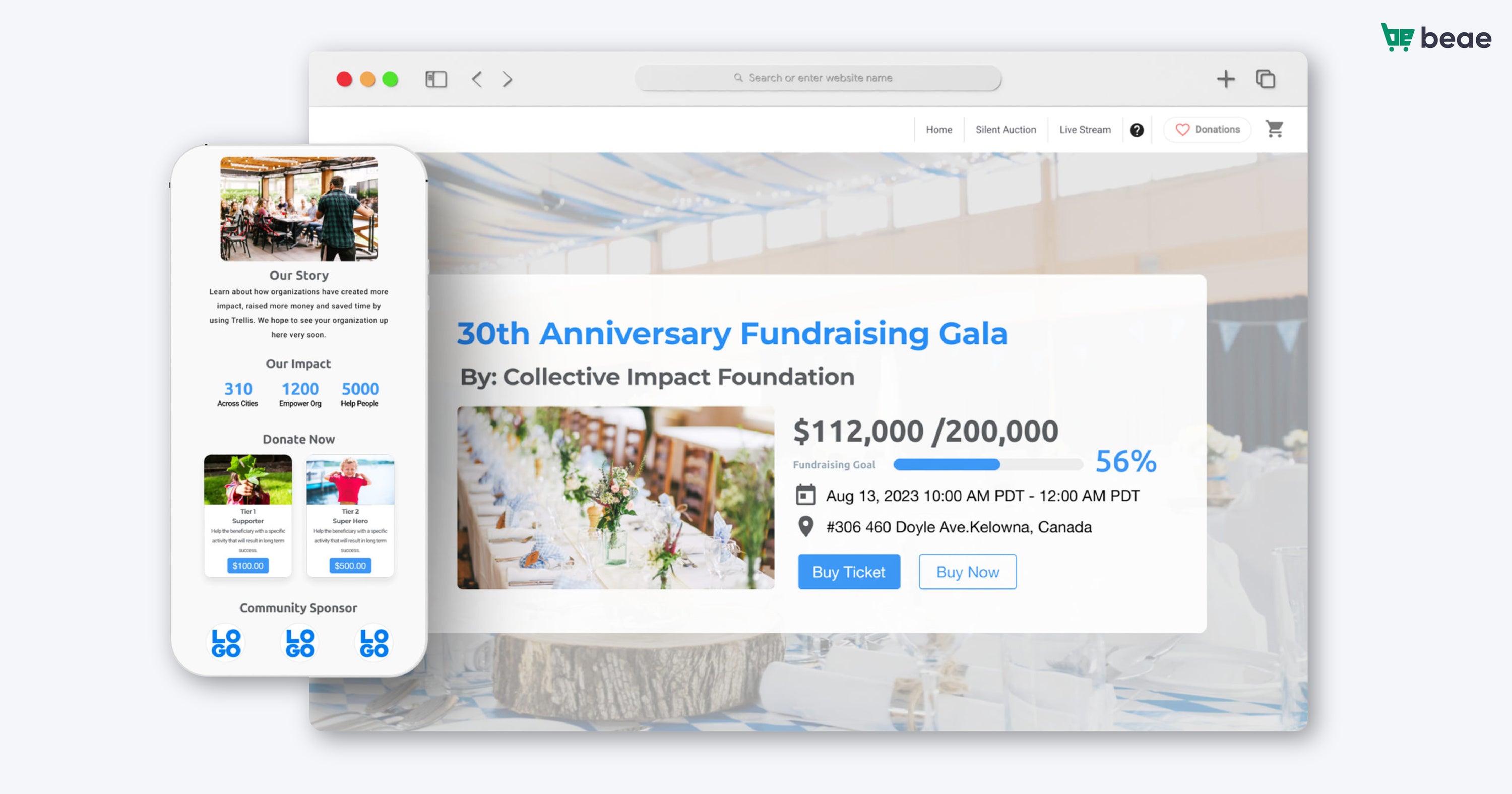 5 High-converting Event Landing Page Examples 2023 – Beae